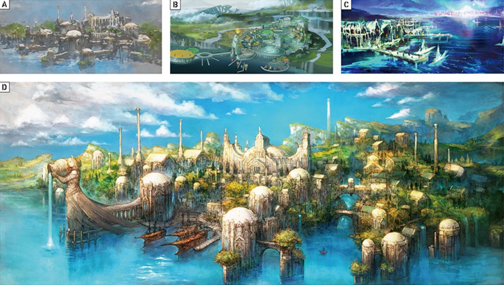 [中文翻译]FF14 3D美术访谈(下)——旧萨雷安与拉札罕的场景设计 178