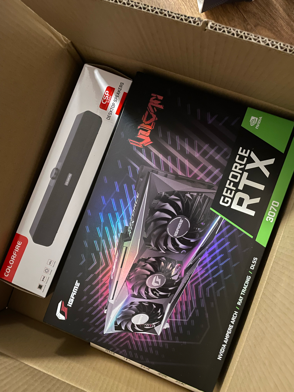 出一张全新未拆的3070火神oc NGA玩家社区