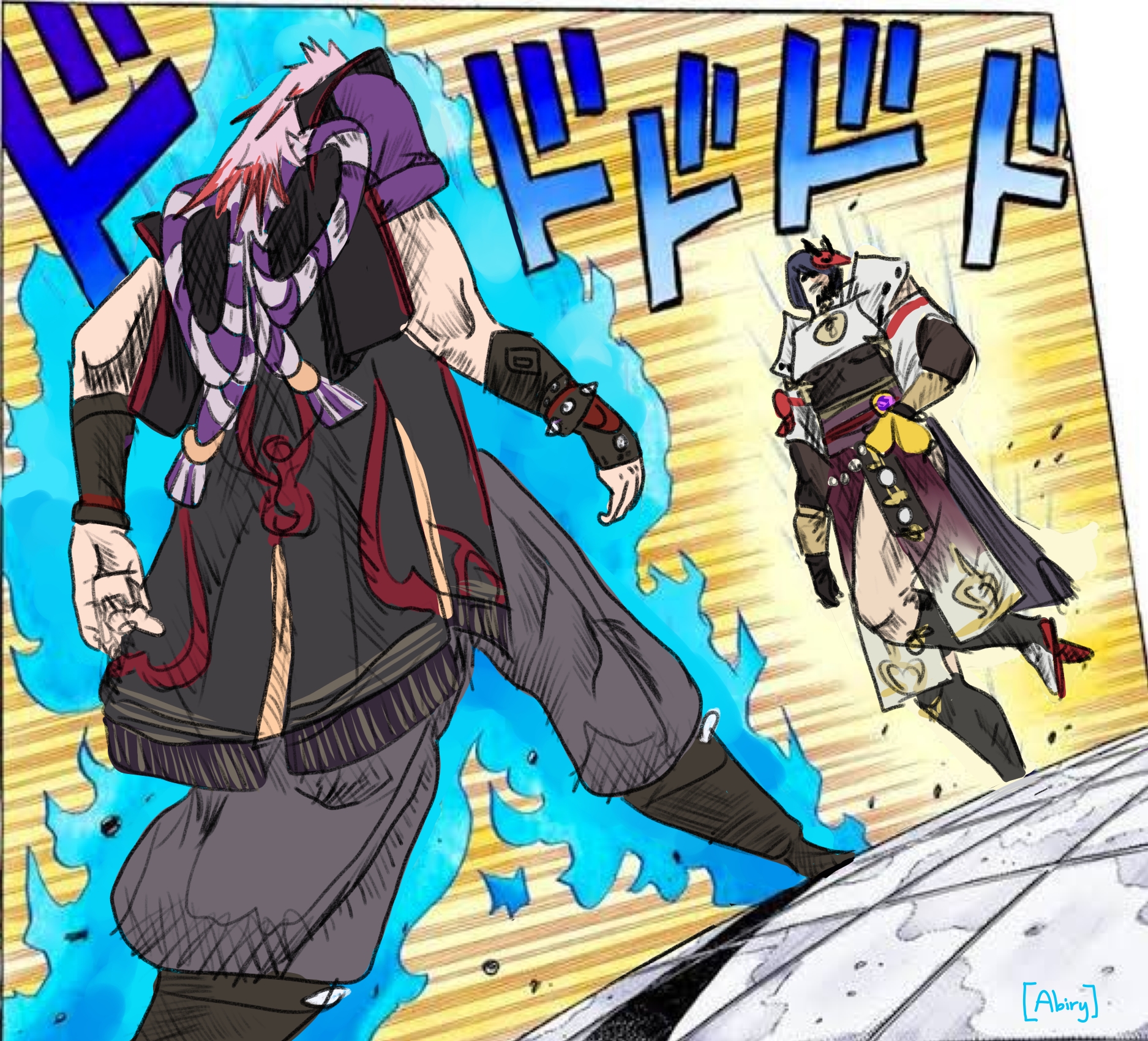 [闲聊杂谈]一斗这不就是。。。jojo么 178