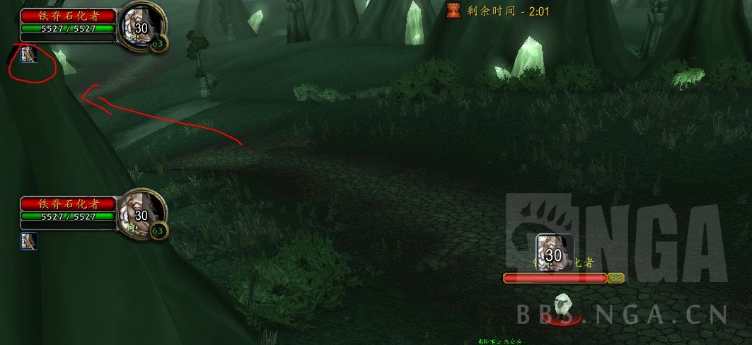 请问要如何调节目标框体下方的debuff和buff大小？ NGA玩家社区