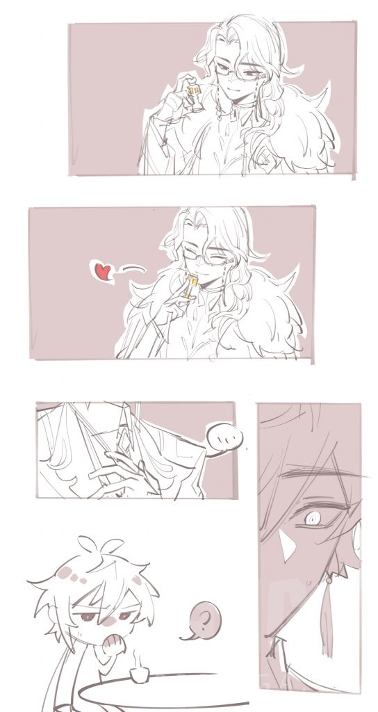 [CP预警] [潘钟/富人x钟离] [ooc预警] [同人创作] 神之心共感 NGA玩家社区