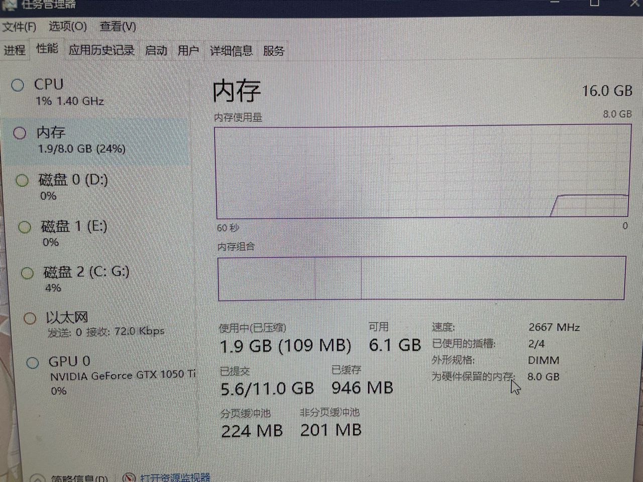 为啥我这16G内存只有8G了？ NGA玩家社区