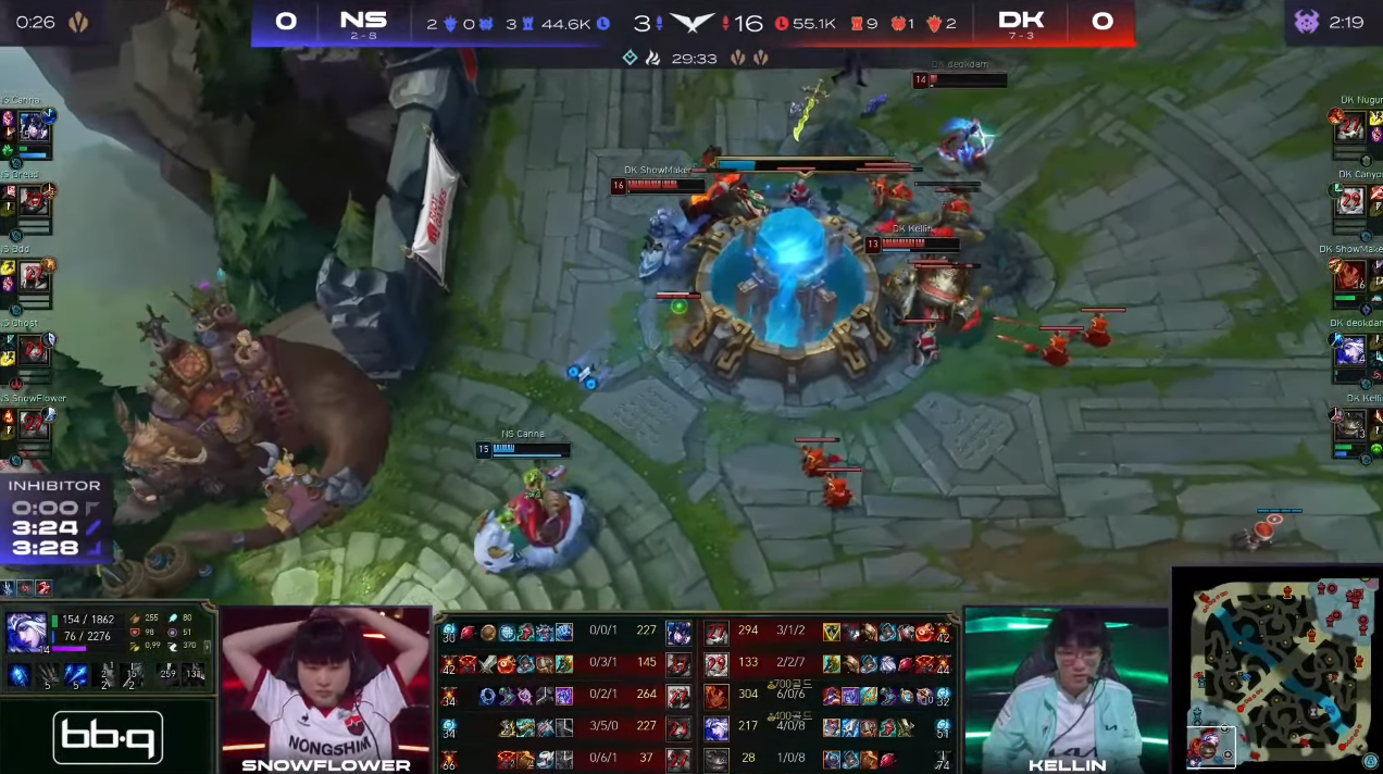 [外赛区赛事] DK拿出CD流艾希获得胜利，ShowMaker冲击常规赛MVP NGA玩家社区