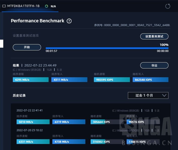 [其他问题] [笔记本] bitlocker可能会严重影响固态的4k性能 NGA玩家社区