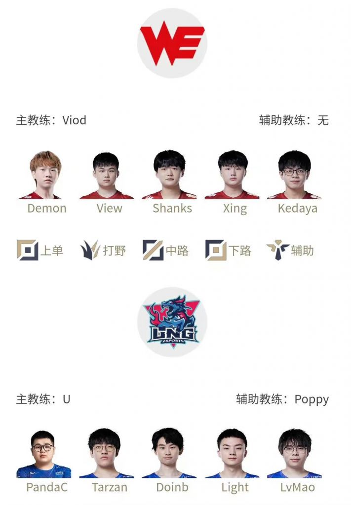 [本赛区赛事]2022LPL夏季赛7月31日首发名单+海报 NGA玩家社区