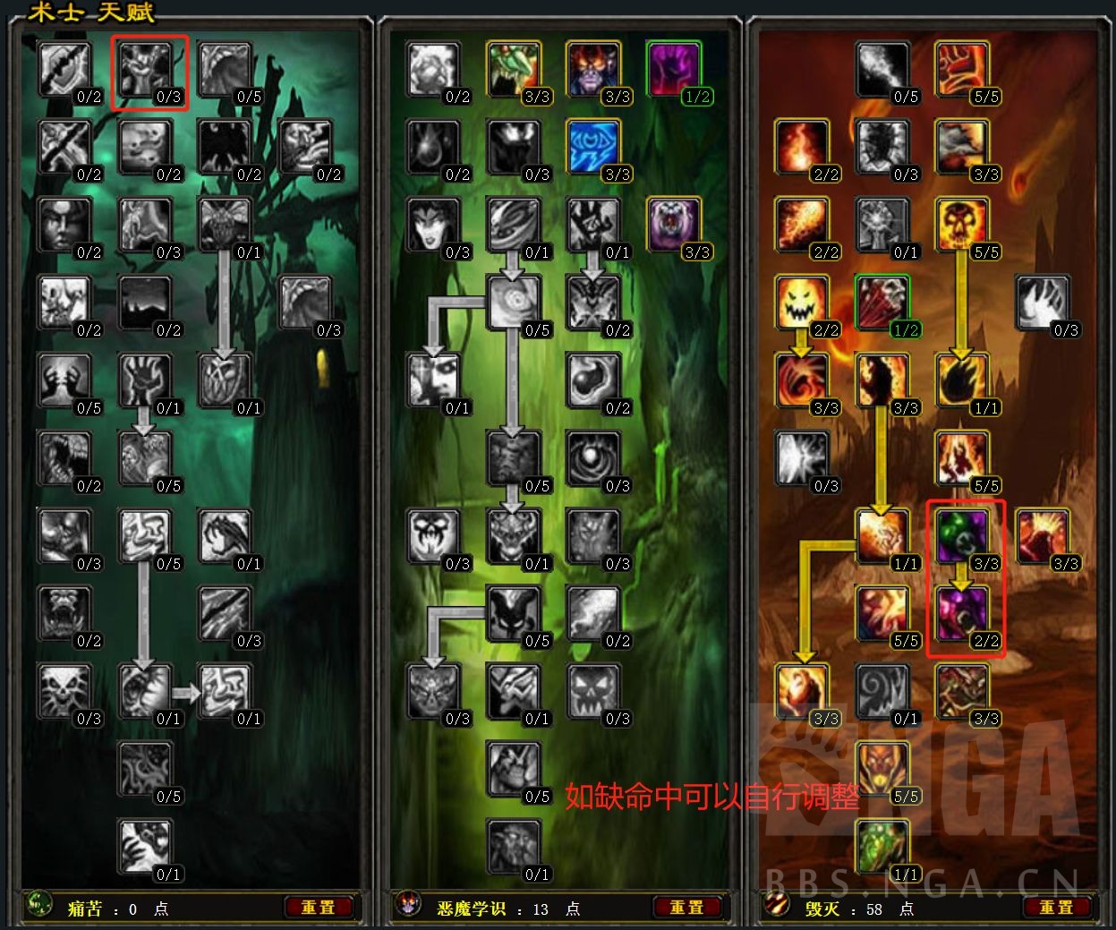 [阿卫][WLK]全系百科(6万字涵盖3系天赋攻略、机制及插件；24/10/9 更新了P2的DPA表) NGA玩家社区