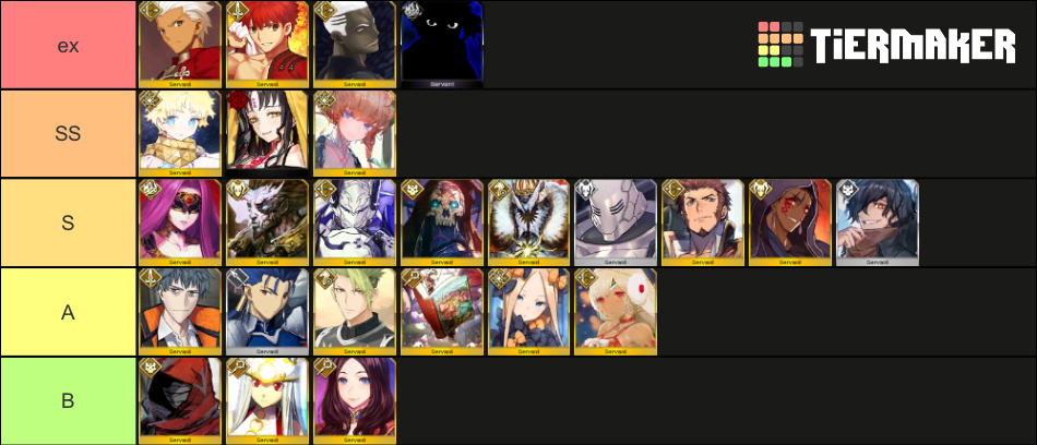 来做自己的fgo xp排行榜吧 NGA玩家社区