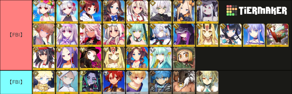 来做自己的fgo xp排行榜吧 NGA玩家社区