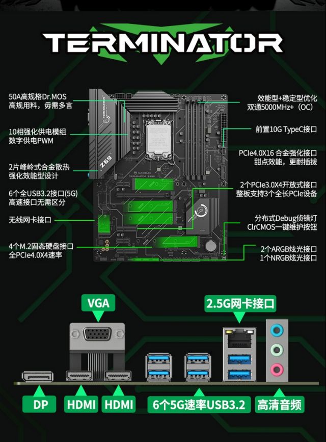 铭瑄终结者z690 d4的板子有人用过吗 178