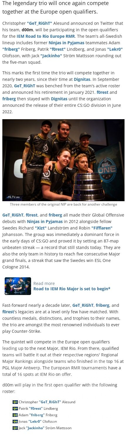 [新闻资讯] GeT_RiGhT、f0rest、friberg再聚首 NGA玩家社区