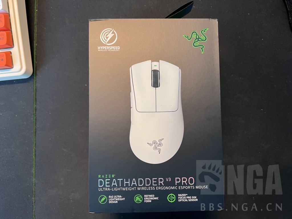 [外设讨论] 冤大头来了，新款雷蛇炼狱蝰蛇V3PRO开箱 NGA玩家社区