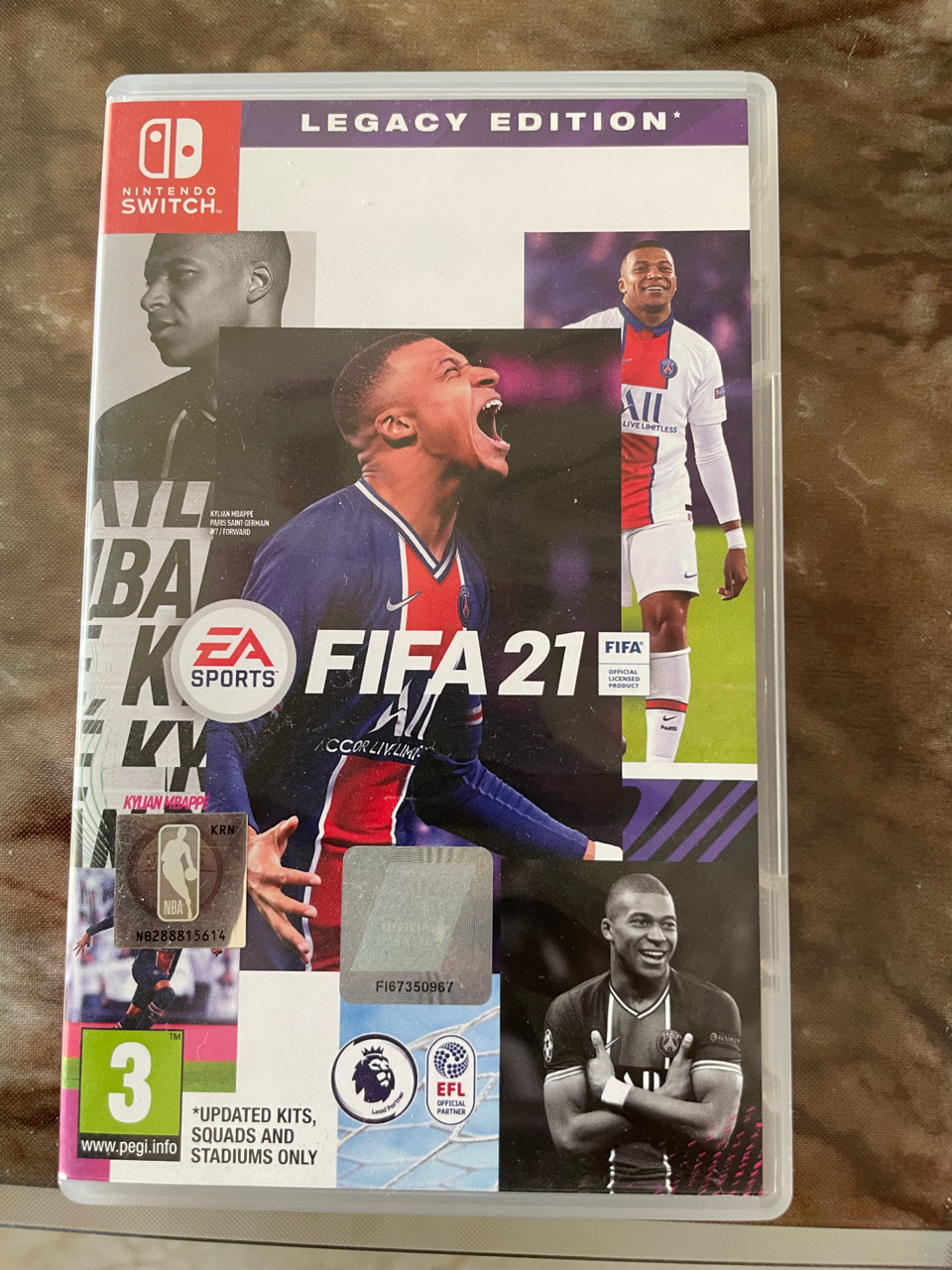 出个switch卡带，fifa21 NGA玩家社区