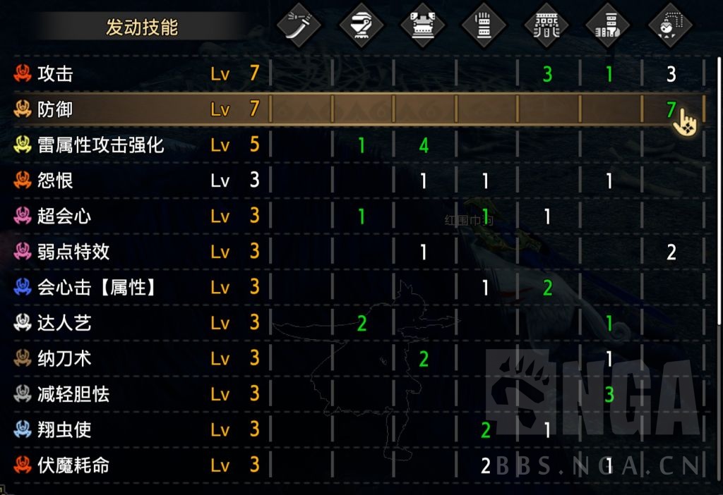 [RISE] 接近550攻100雷属性和850防的太刀是有可能的吗 NGA玩家社区