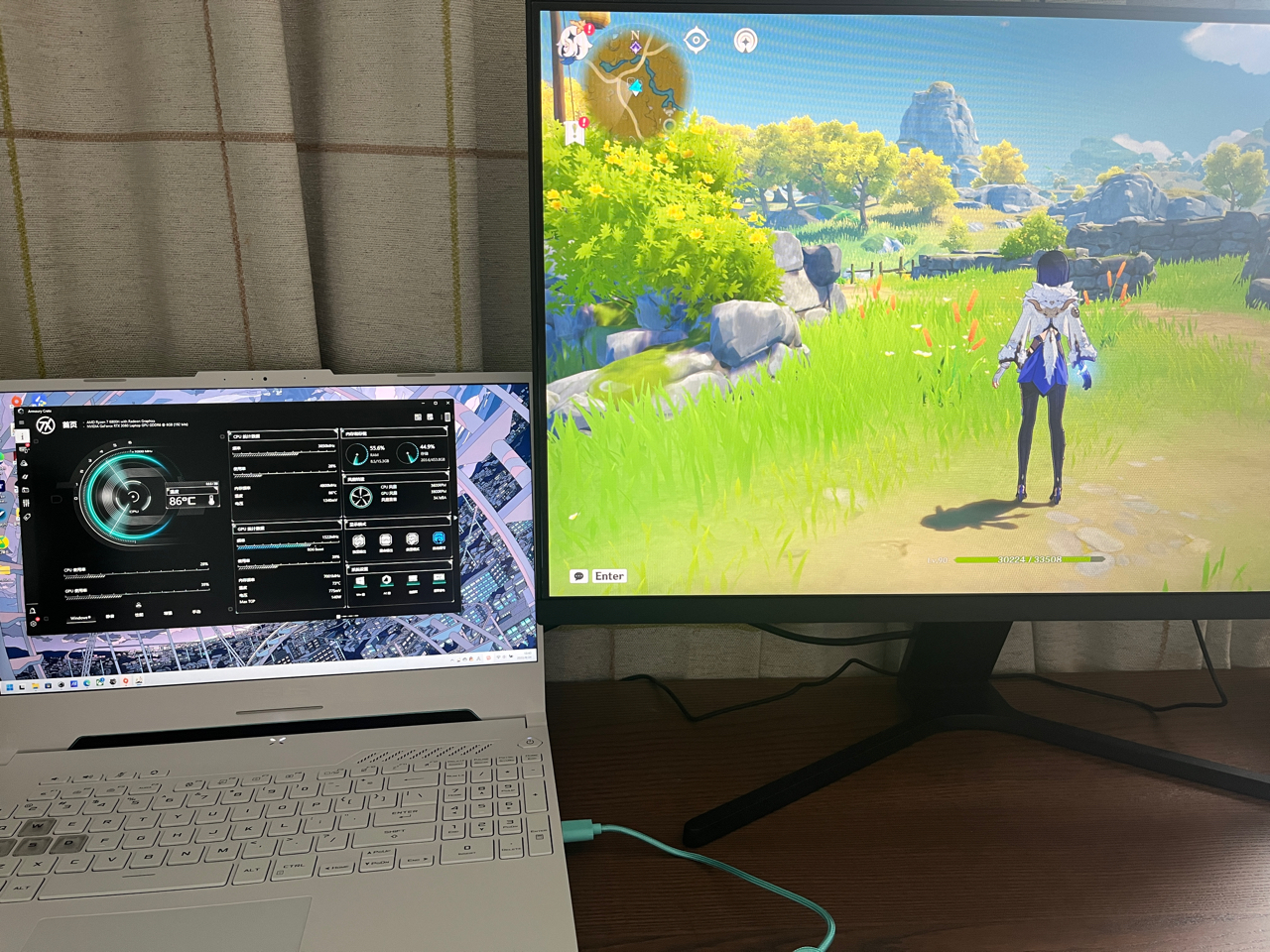 [闲聊杂谈]3060笔记本打原神九十多度正常吗 178