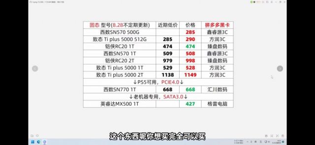 pdd购买铠侠RC20相关 NGA玩家社区