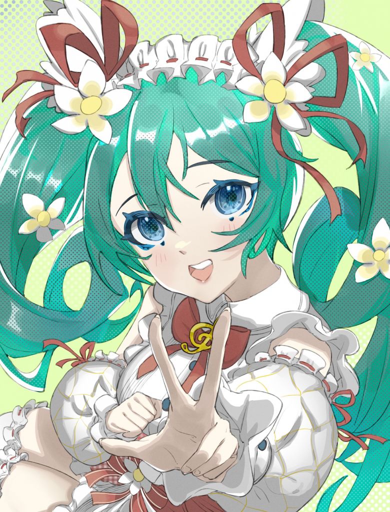 [同人]给miku画了15周年贺图 NGA玩家社区