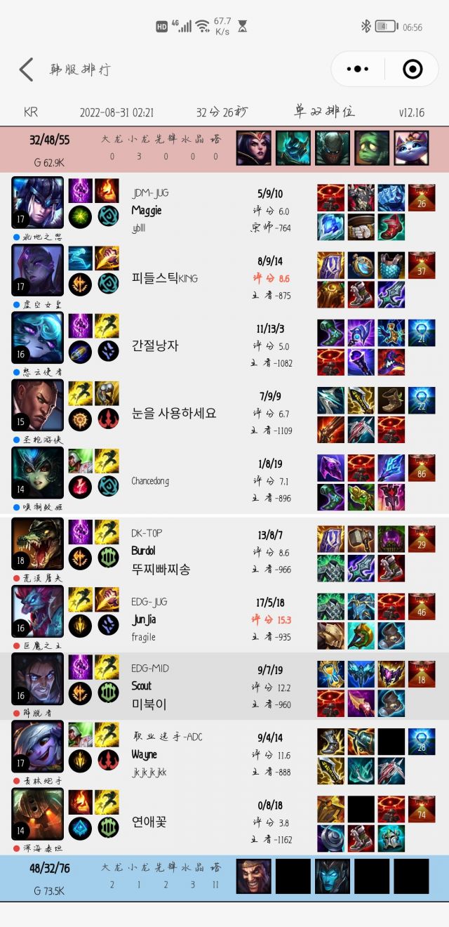 [本赛区赛事]插播一句，scout rank开始连胜了 NGA玩家社区