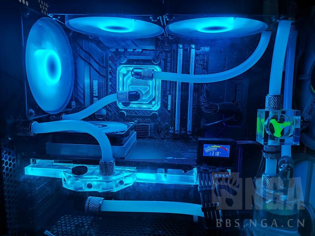 O11Mini 软管分体水冷搭建作业 NGA玩家社区