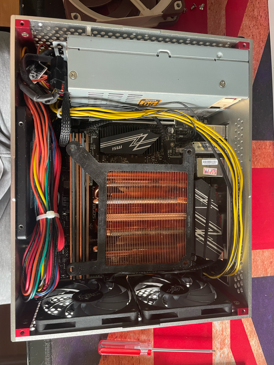 出itx核显机箱，axp90-47纯铜，sf750，rm650 NGA玩家社区