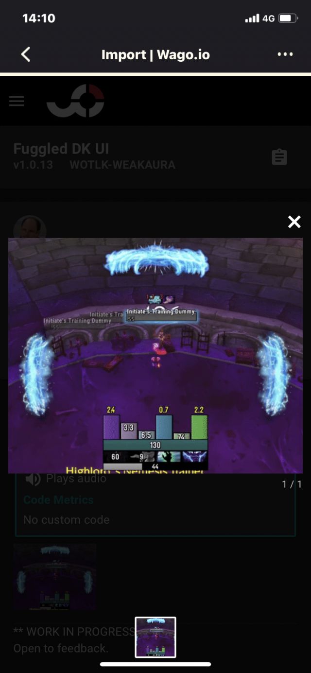 分享下自制WA，按照正式服材质动画做的全职业触发类BUFF提示 NGA玩家社区