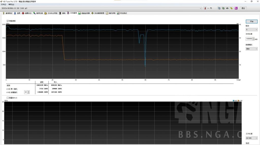 [自费乱测系列] 铠侠(Kioxia)1000GB EXCERIA G2 RC20系列 SSD固态硬盘 178