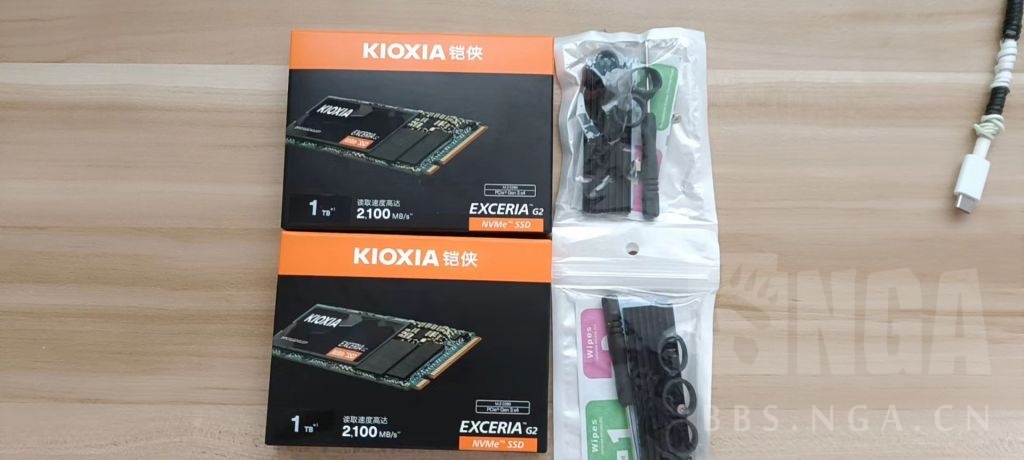 [自费乱测系列] 铠侠(Kioxia)1000GB EXCERIA G2 RC20系列 SSD固态硬盘 NGA玩家社区