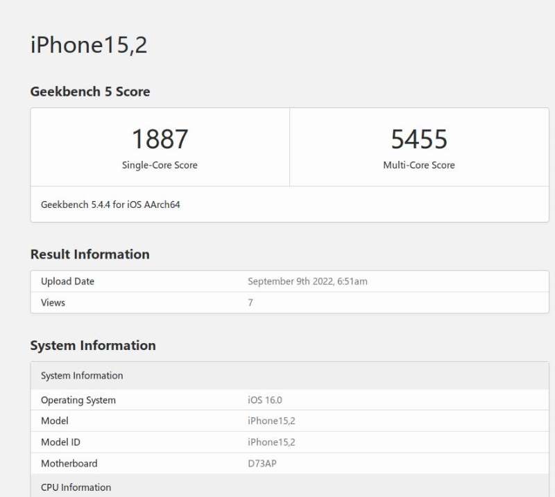 A16对比A15性能几乎没有提升 NGA玩家社区