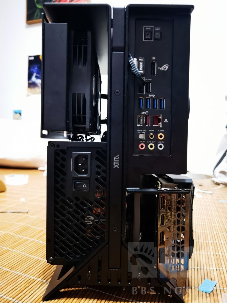 [PC软硬件] [开箱分享] 装机，要把好钢都用在刀背上。XTIA Xproto—ATX开放式机箱装机 NGA玩家社区