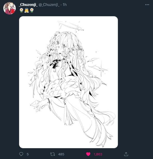 [画师氵]chuzenji画了塞茜莉亚新图 NGA玩家社区