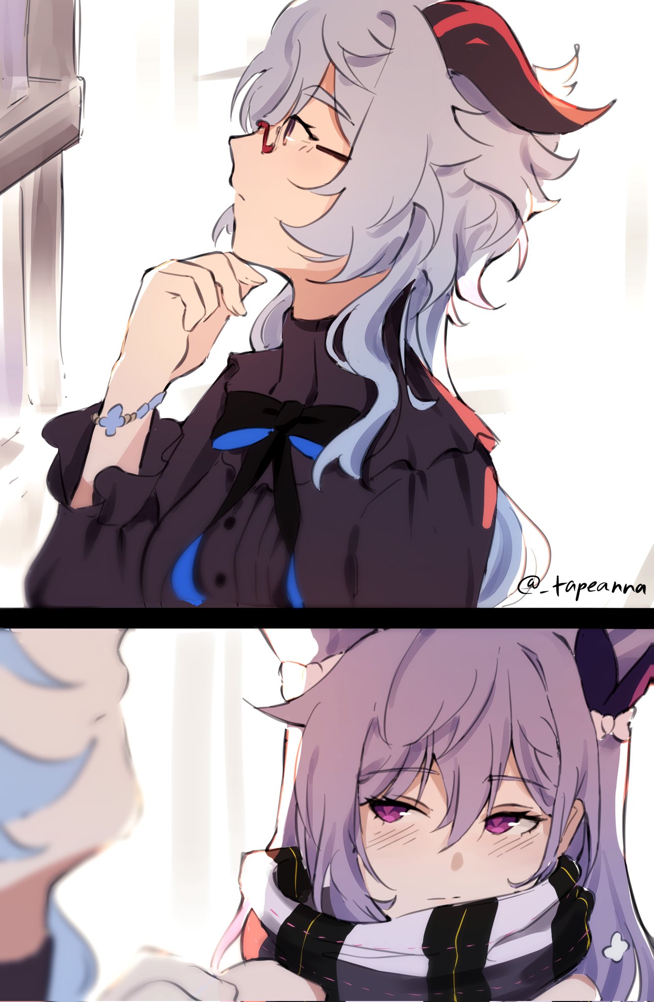 [甘晴] [插画搬运] 看向她的眼神 NGA玩家社区