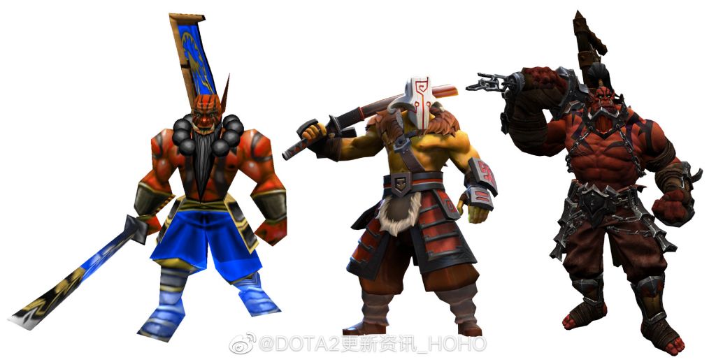 War3、dota2、war3重制版模型对比 NGA玩家社区