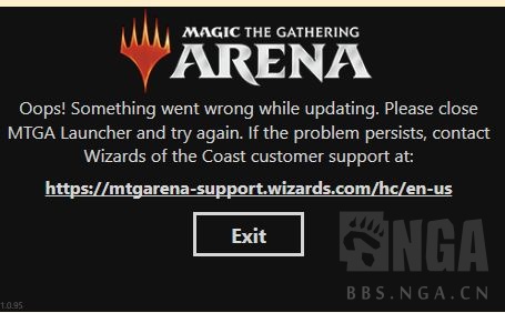 为什么我的MTGA安装不了啊 NGA玩家社区