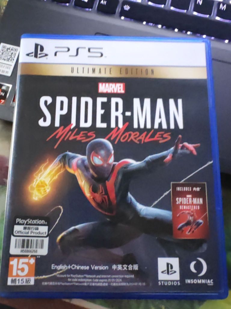 出个ps5黑蜘蛛，红蜘蛛兑换码已用 178