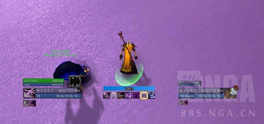 [WA] [WLK] 分享一下自己做的监视生命分流buff的WA 178