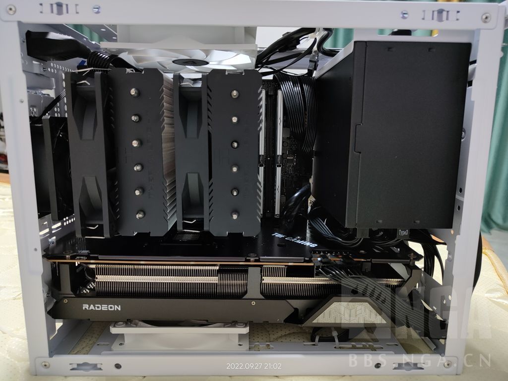 趣造机箱 matx+atx电源+长显卡兼容性？ NGA玩家社区