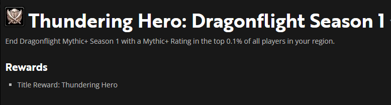 [DF Beta] 10.0第一赛季钥石大师奖励坐骑，赛季英雄(排名0.1%)奖励头衔:霹雳英雄！ 178