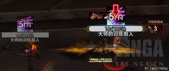 [提问] 血条上精灵火的DEBUFF盖住了自己的DEBUFF 怎么把它调没 如图 NGA玩家社区