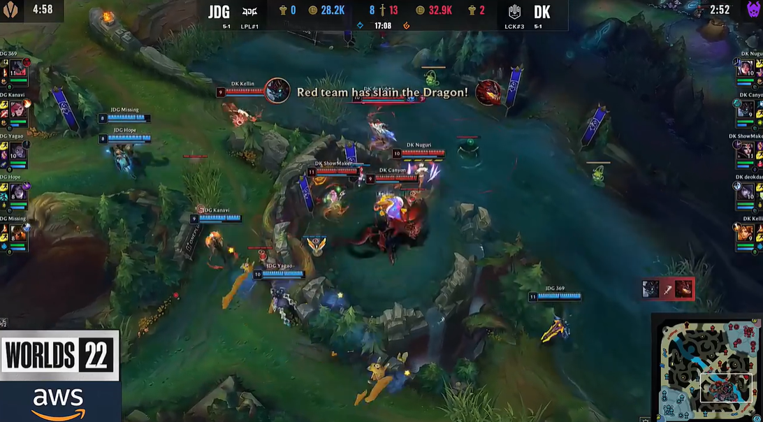 [国际赛事] LCK比LPL更会打前期？四支LCK在经济差榜单名列前茅 NGA玩家社区