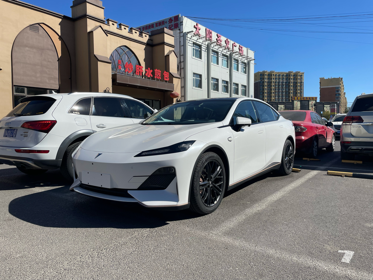 长安深蓝SL03白外黑内增程提车 NGA玩家社区