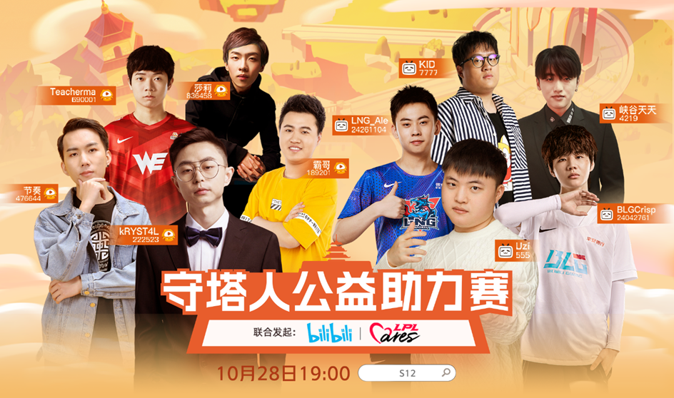 [联盟赛事] UZI领衔S12守塔人公益赛，助力守护文化遗产，预测守护塔数，抽游戏手柄等周边奖品 178