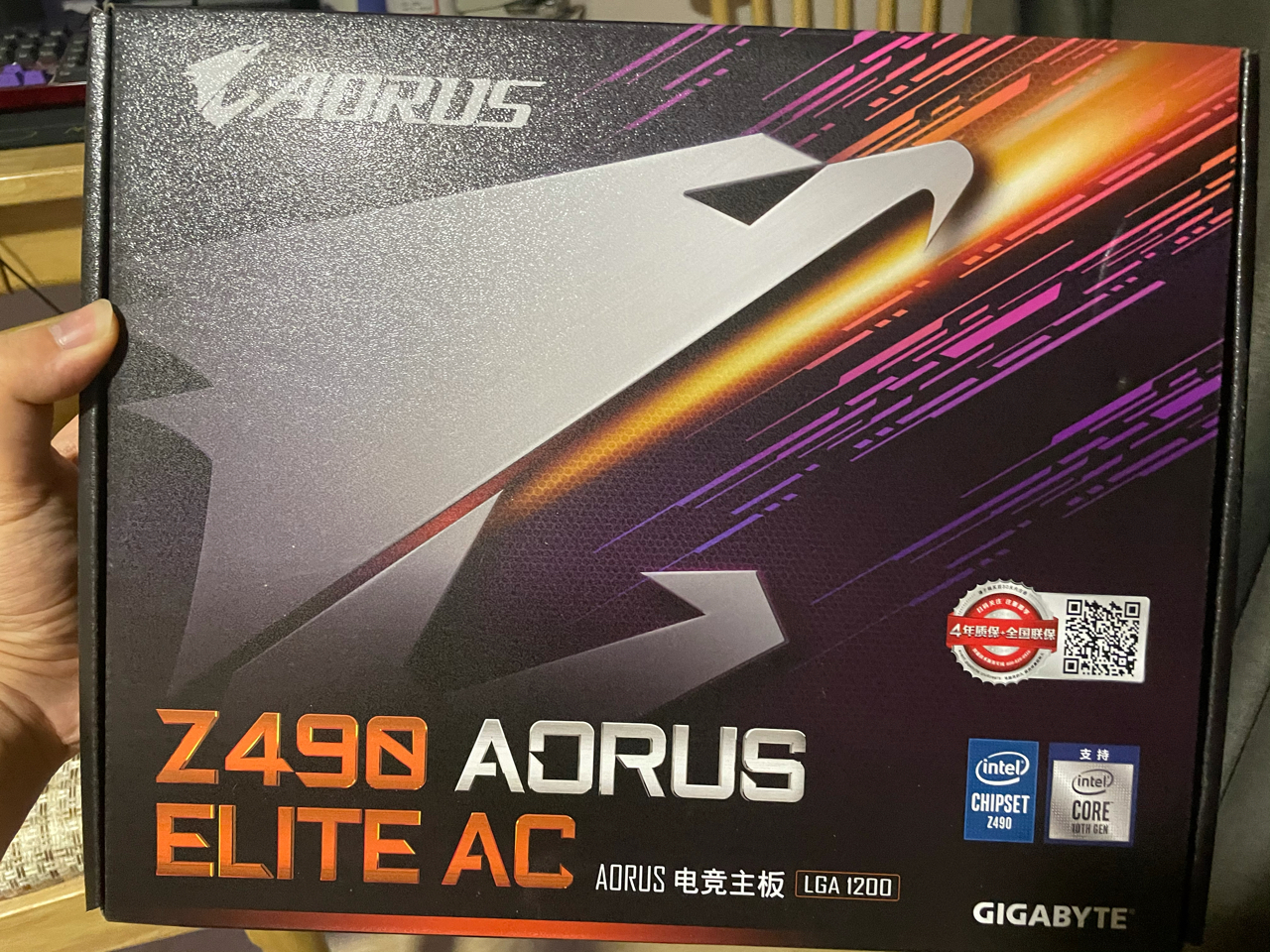 出10700K+Z490 Aorus Elite AC NGA玩家社区