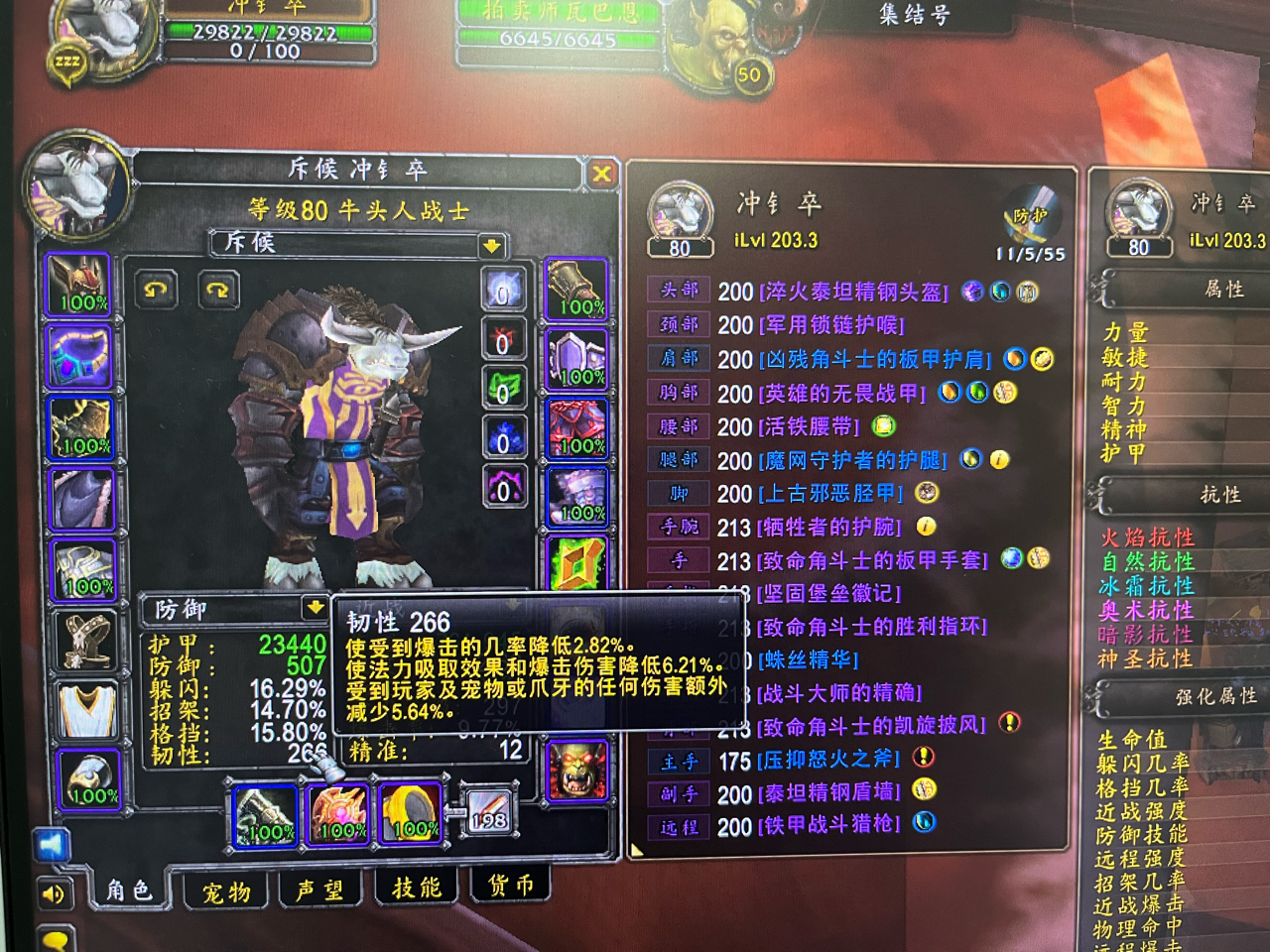 [防护]这样能扛住10人naxx 主T么 NGA玩家社区