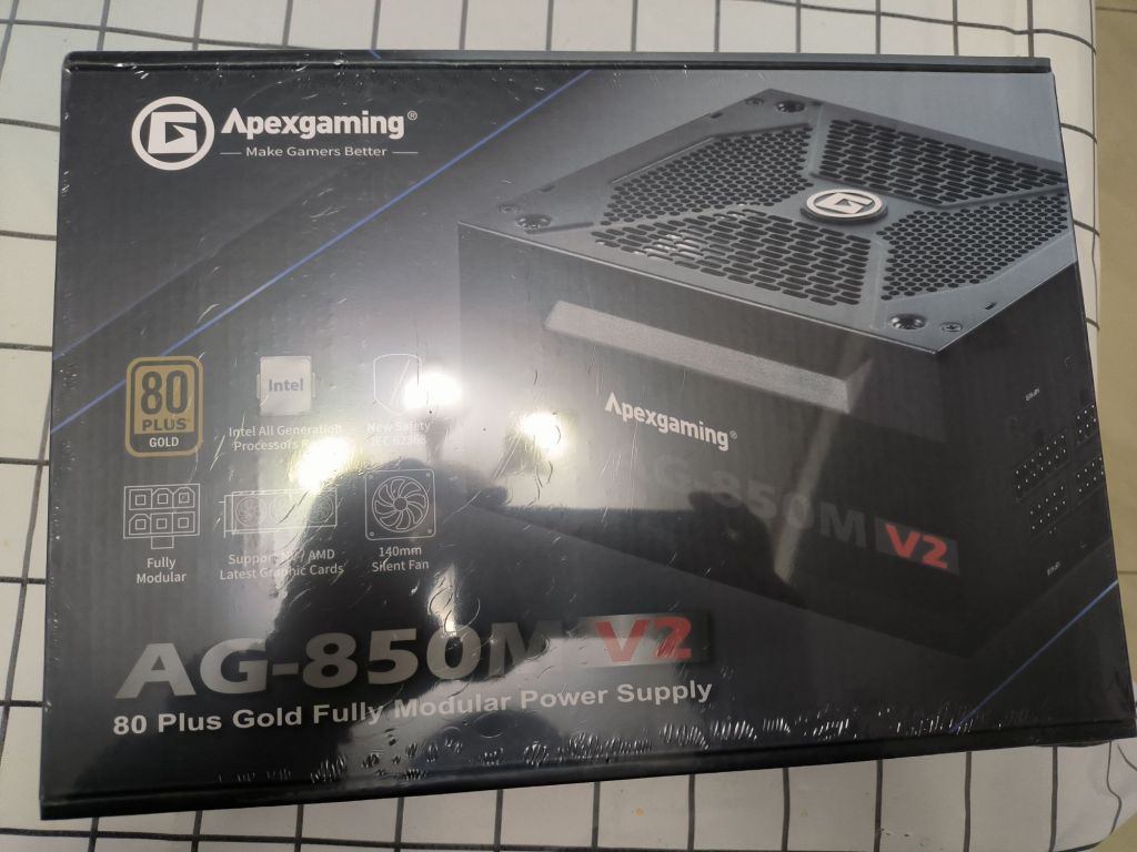 出一个全新艾湃ag850m全模组电源 178