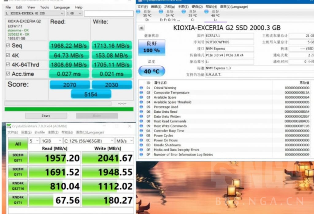 [硬件求助] 新买的RC20 2T，4K速度不太对劲 NGA玩家社区