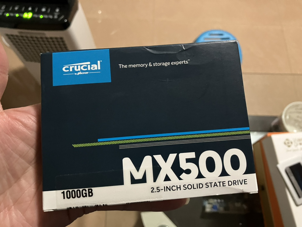 出自用英睿达mx500 1t固态硬盘sata3接口。 NGA玩家社区