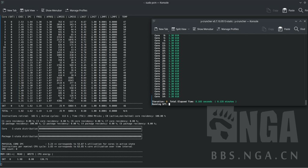 话说intel的12代，13代的小核的效能，跟7代，8代的CPU能效差距有多大？ NGA玩家社区