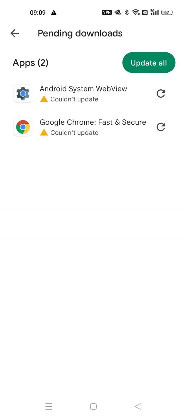 [求助]忽然之间更新不了chrome和 Android system webview了 NGA玩家社区