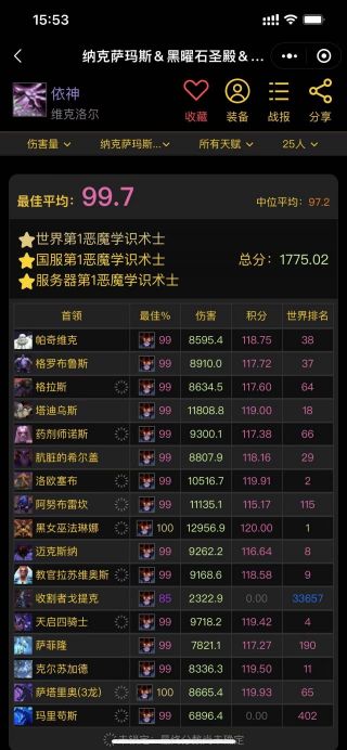 [PVE]All Star世一恶魔术达成，简单聊聊P1术士的一些细节 NGA玩家社区