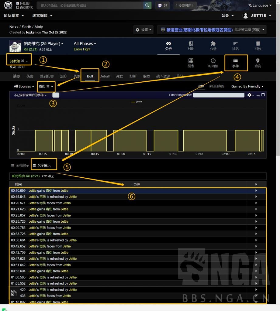 [WLK][刺杀贼][WA字符串] 毒伤条 + 续毒伤评分WA(劲舞团版) - 241002更新毒伤条+毒伤质量分析 NGA玩家社区