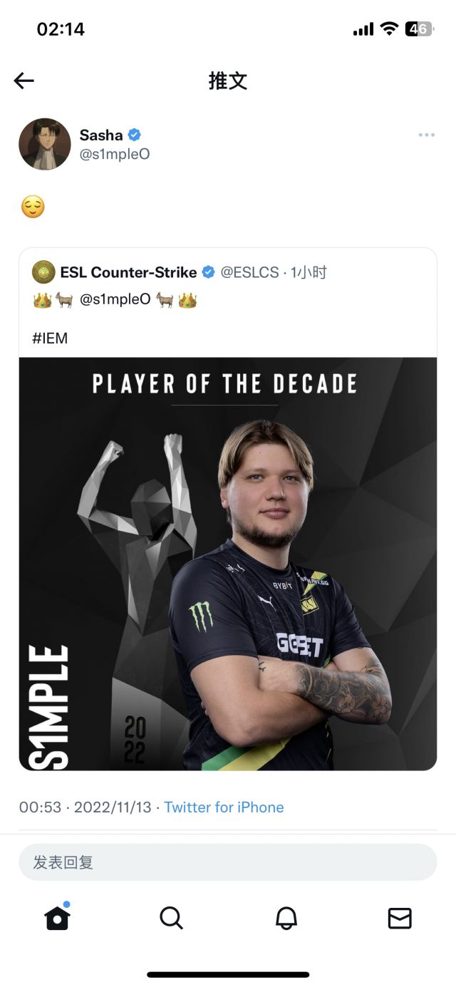 [理性讨论]ESL评选的csgo十周年最佳选手 NGA玩家社区